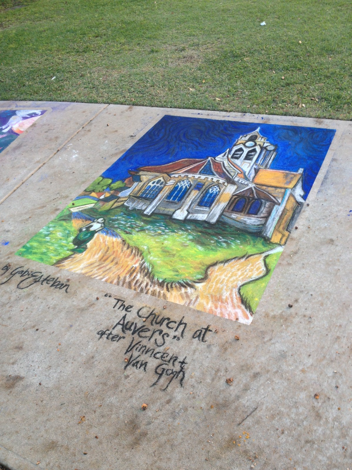 Winter Park Chalk the Walk 2015 - Georgia Chalk Artists Guild